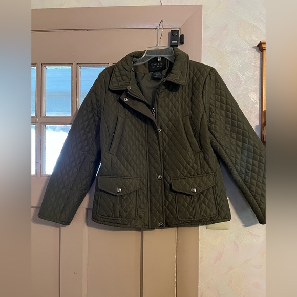 Tally Ho | Jackets & Coats | Tally Ho Green Quilted Jacket | Poshmark